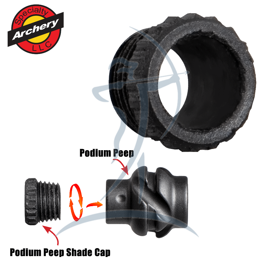 Specialty Archery Podium Peep Shade Cap » Bogentandler.at