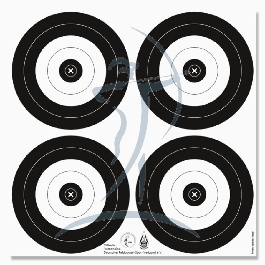 Krüger IFAA Field Face 20cm 4-Spot *reinforced* » Bogentandler.at