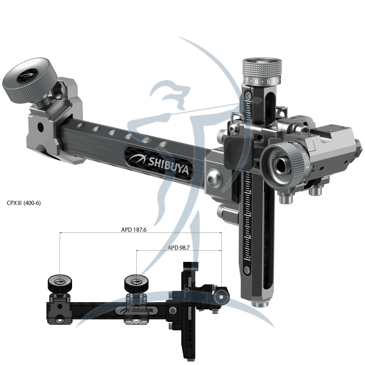 Shibuya Ultima CPX III Carbon Target Compound Sight » Bogentandler.at