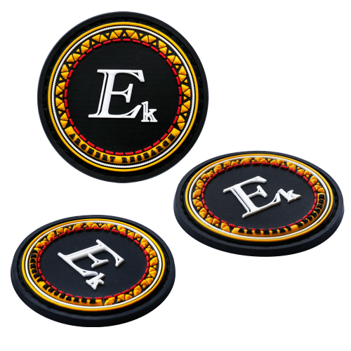 EK Archery PVC Klett Patch (Adder, Revo, EK Logo, Bubble Tea) [EK-PATCH] » 11,95 € » Bogentandler.at