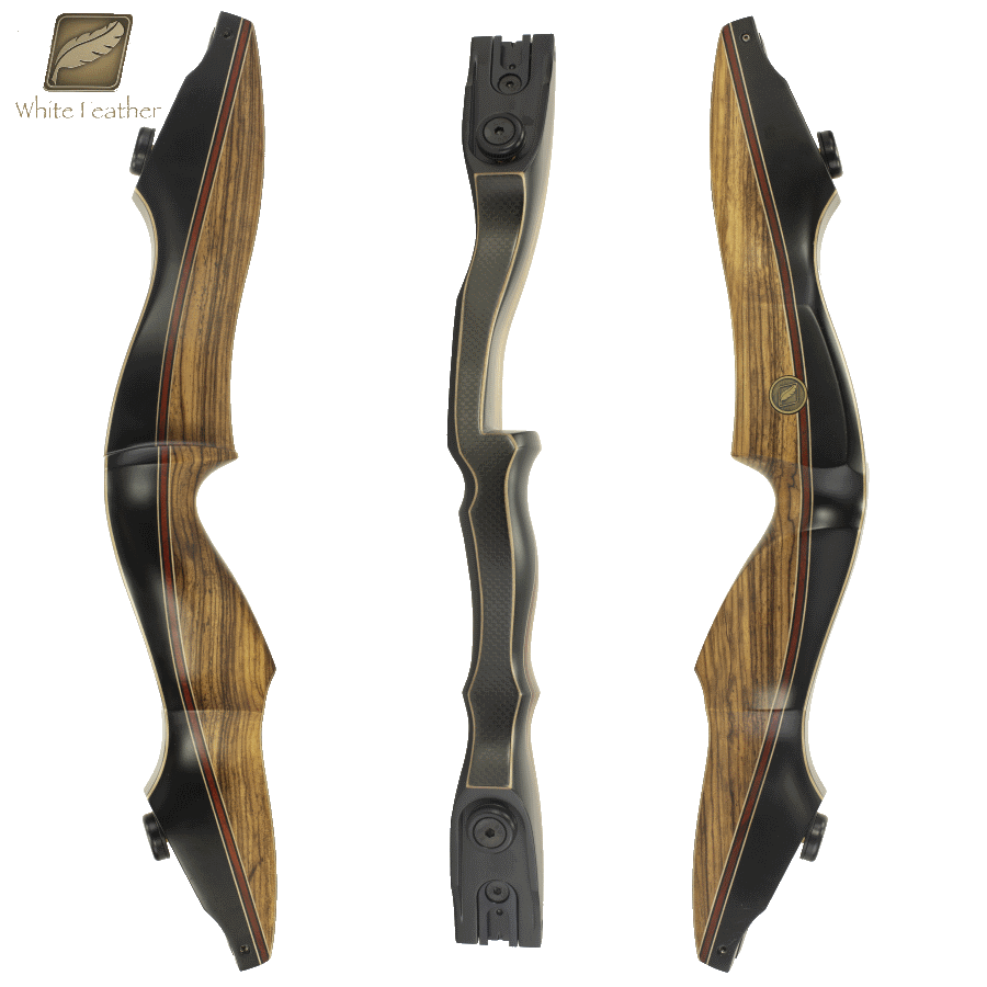 White Feather Lark ILF Wooden Riser with Carbon-Inlay [JVD-114502 ...